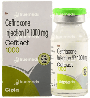 Cefbact 1000 Mg Injection: Uses, Side Effects, Price & Substitutes