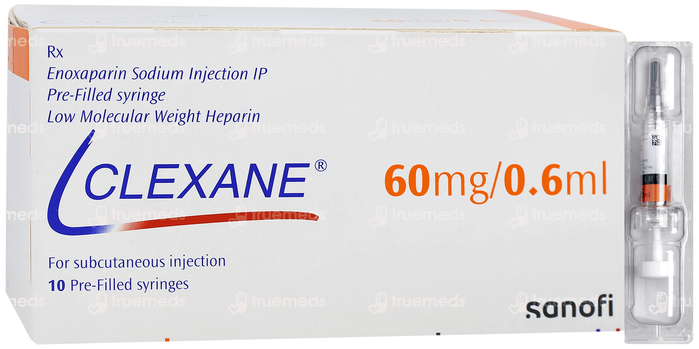 Clexane 60 MG Injection 0.6 ML | Order CLEXANE 60 MG INJECTION 0.6 ML ...