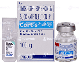 Cort S 100 Mg Injection 1 - Uses, Side Effects, Dosage, Price | Truemeds