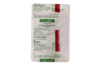 Cyclopam 10 Mg Injection 2 Ml - Uses, Side Effects, Dosage, Price ...
