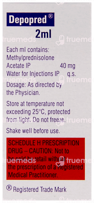 Depopred 40 Mg Injection 1 Ml - Uses, Side Effects, Dosage, Price | Truemeds