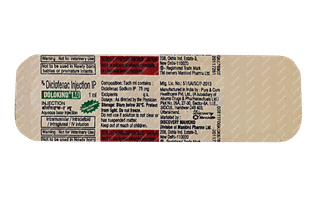 Dolokind Aq 75 Mg Injection 1 Ml - Uses, Side Effects, Dosage, Price ...