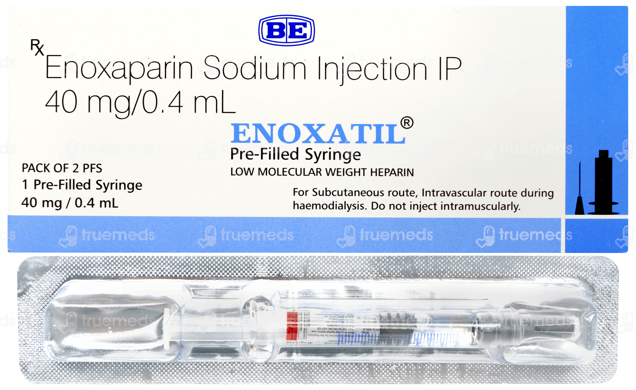 Enoxatil 40 MG Injection 0.4 ML | Order Enoxatil 40 MG Injection 0.4 ML ...