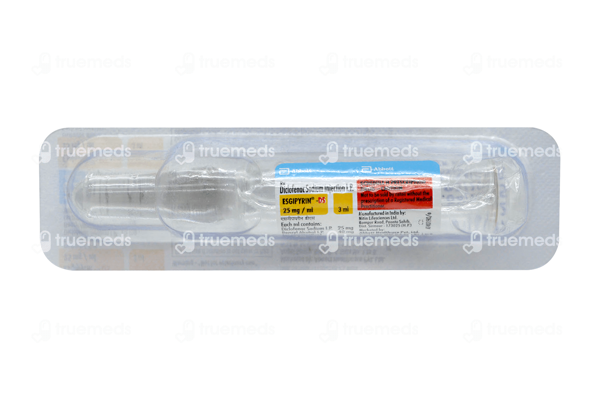 Esgipyrin Ds 25 MG Injection 3 ML | Order Esgipyrin Ds 25 MG Injection ...