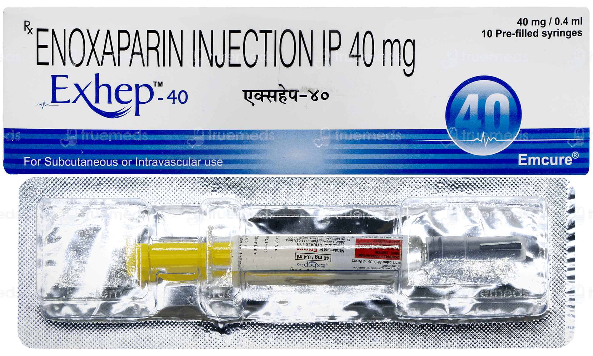 Exhep 40 MG Injection 0.4 ML | Order EXHEP 40 MG INJECTION 0.4 ML ...