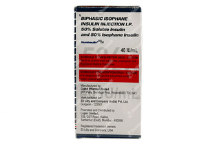 Huminsulin 50/50 40 IU Injection 10 ML | Order HUMINSULIN 50/50 40 IU ...