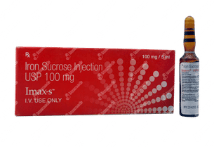 Imax S 100 Mg Injection 5 Ml - Uses, Side Effects, Dosage, Price | Truemeds