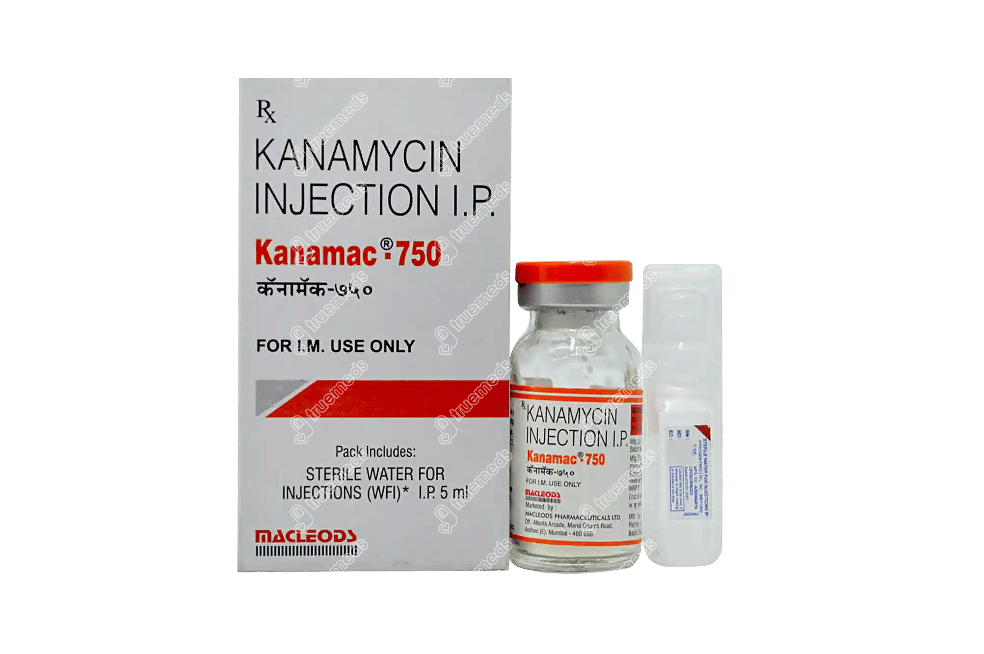 Kanamac 750 Mg Injection 5 Ml - Uses, Side Effects, Dosage, Price ...