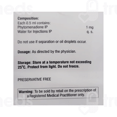 Kenadion 1 Mg Injection 05 Ml - Uses, Side Effects, Dosage, Price ...