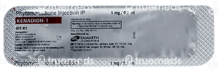 Kenadion 1 Mg Injection 05 Ml - Uses, Side Effects, Dosage, Price ...