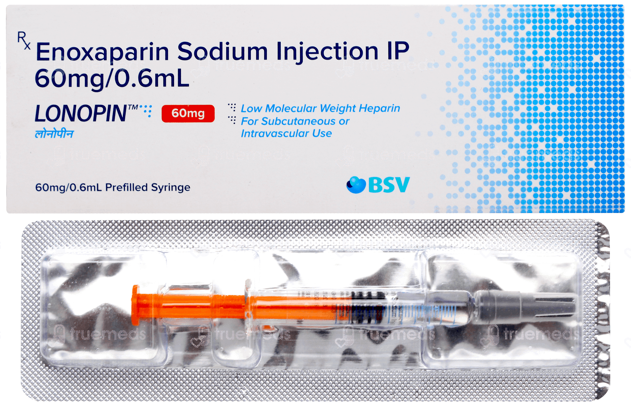 Lonopin 60 Mg Injection 06 Ml - Uses, Side Effects, Dosage, Price ...