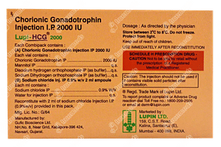 Lupi Hcg 2000 IU Injection | Order Lupi Hcg 2000 IU Injection Online at ...