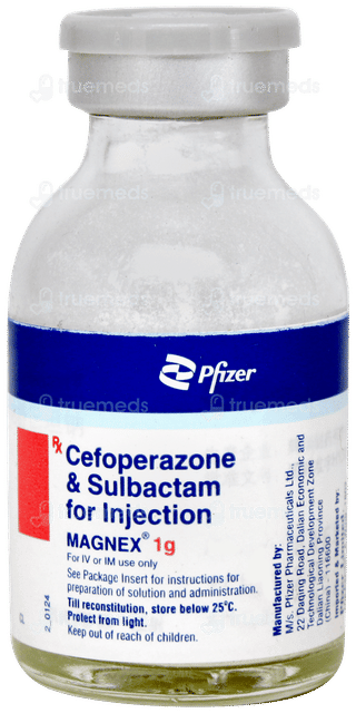 Magnex 1 Gm 500/500 Mg Injection: Uses, Side Effects, Price & Substitutes