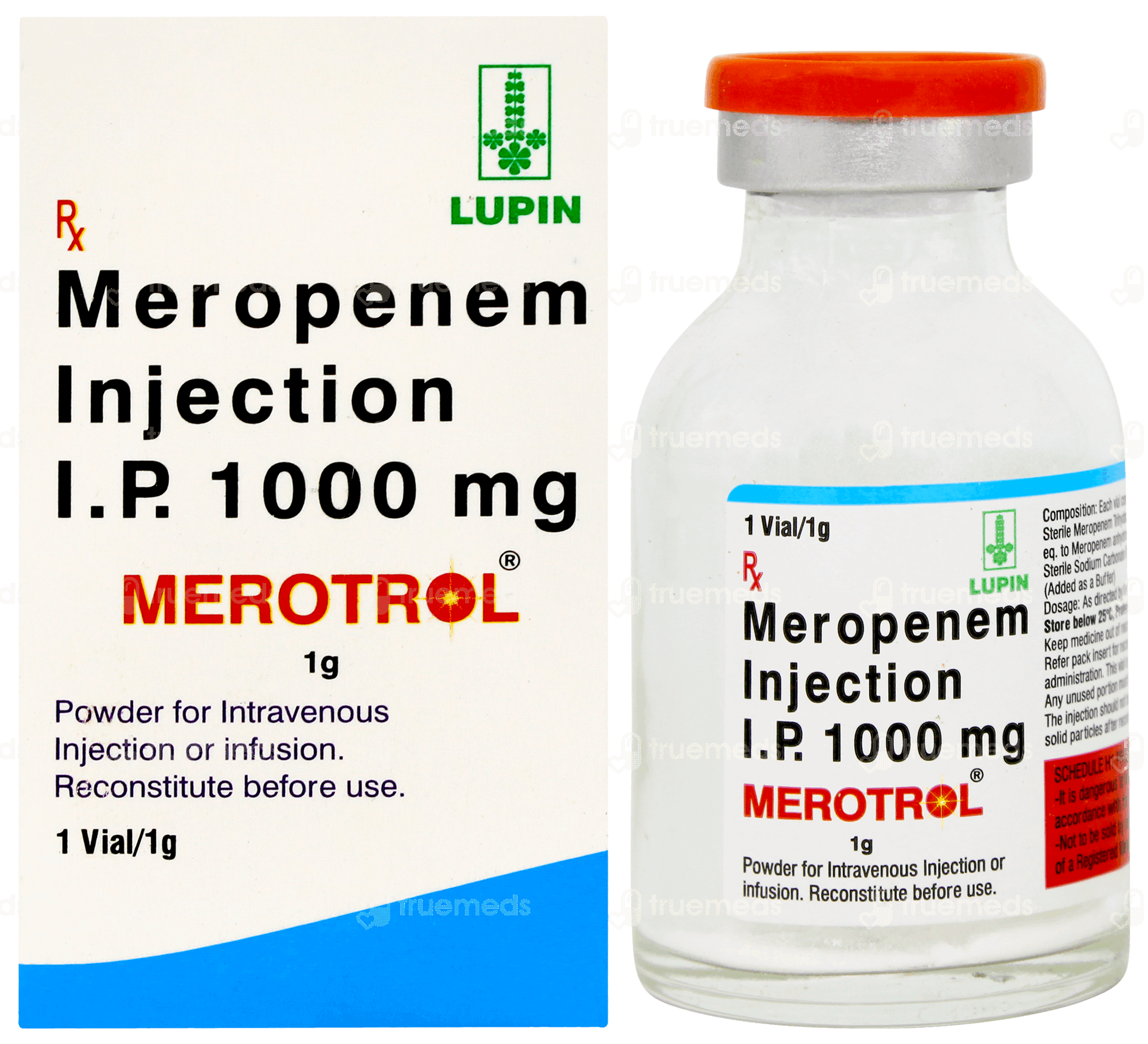 Merotrol 1000 MG Injection | Order Merotrol 1000 MG Injection Online at ...