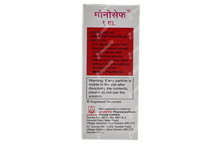 Monocef 1G Njection 1: Uses, Side Effects, Price & Substitutes