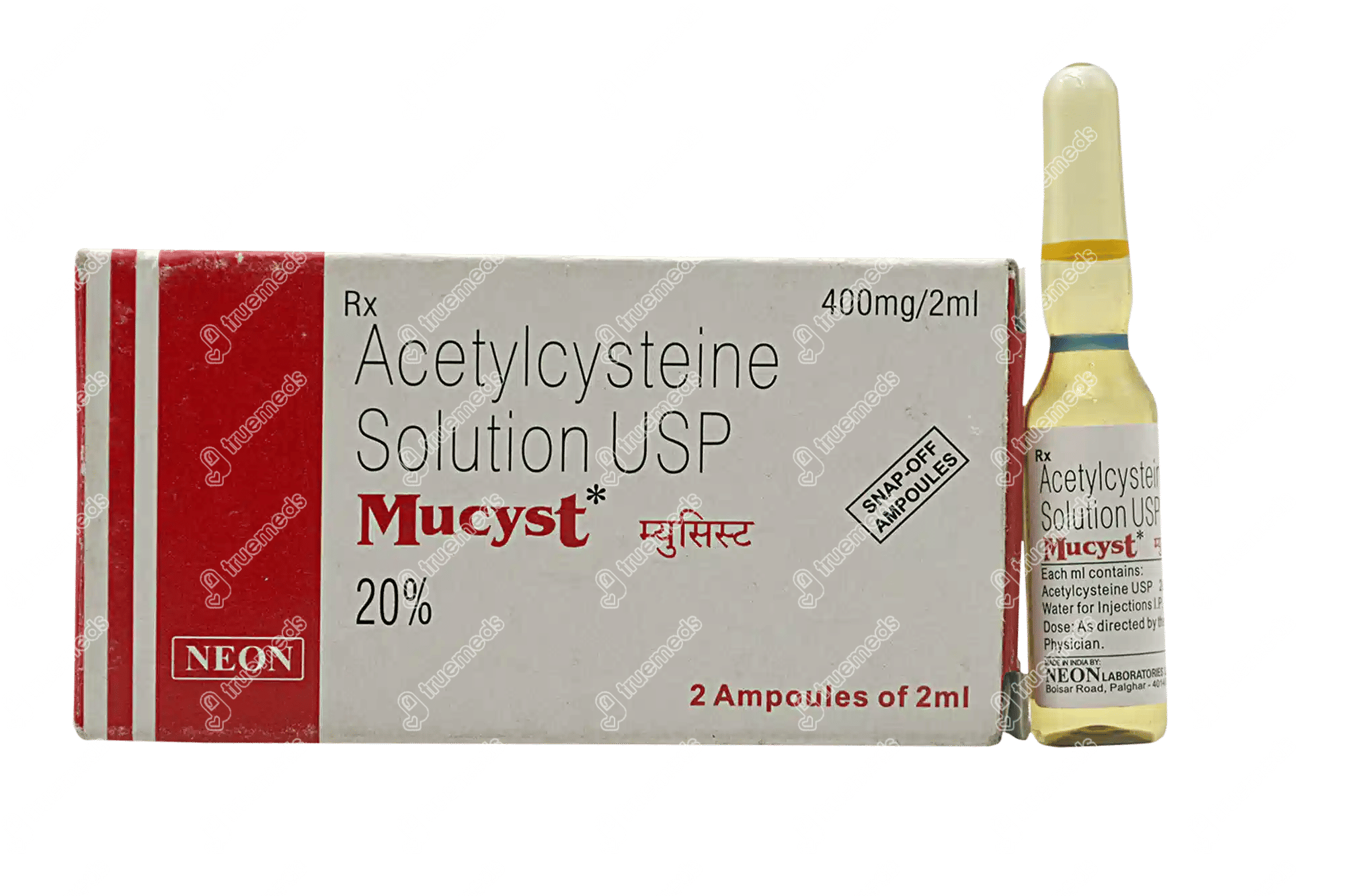 Mucyst 400 MG Injection 2 ML | Order Mucyst 400 MG Injection 2 ML ...