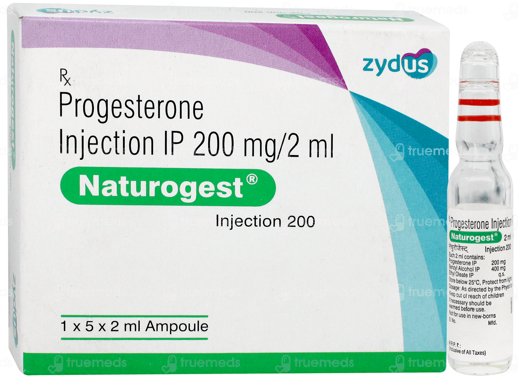 Naturogest 200 Mg Injection 2 Ml - Uses, Side Effects, Dosage, Price ...
