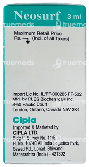 Neosurf Injection 3 Ml - Uses, Side Effects, Dosage, Price | Truemeds