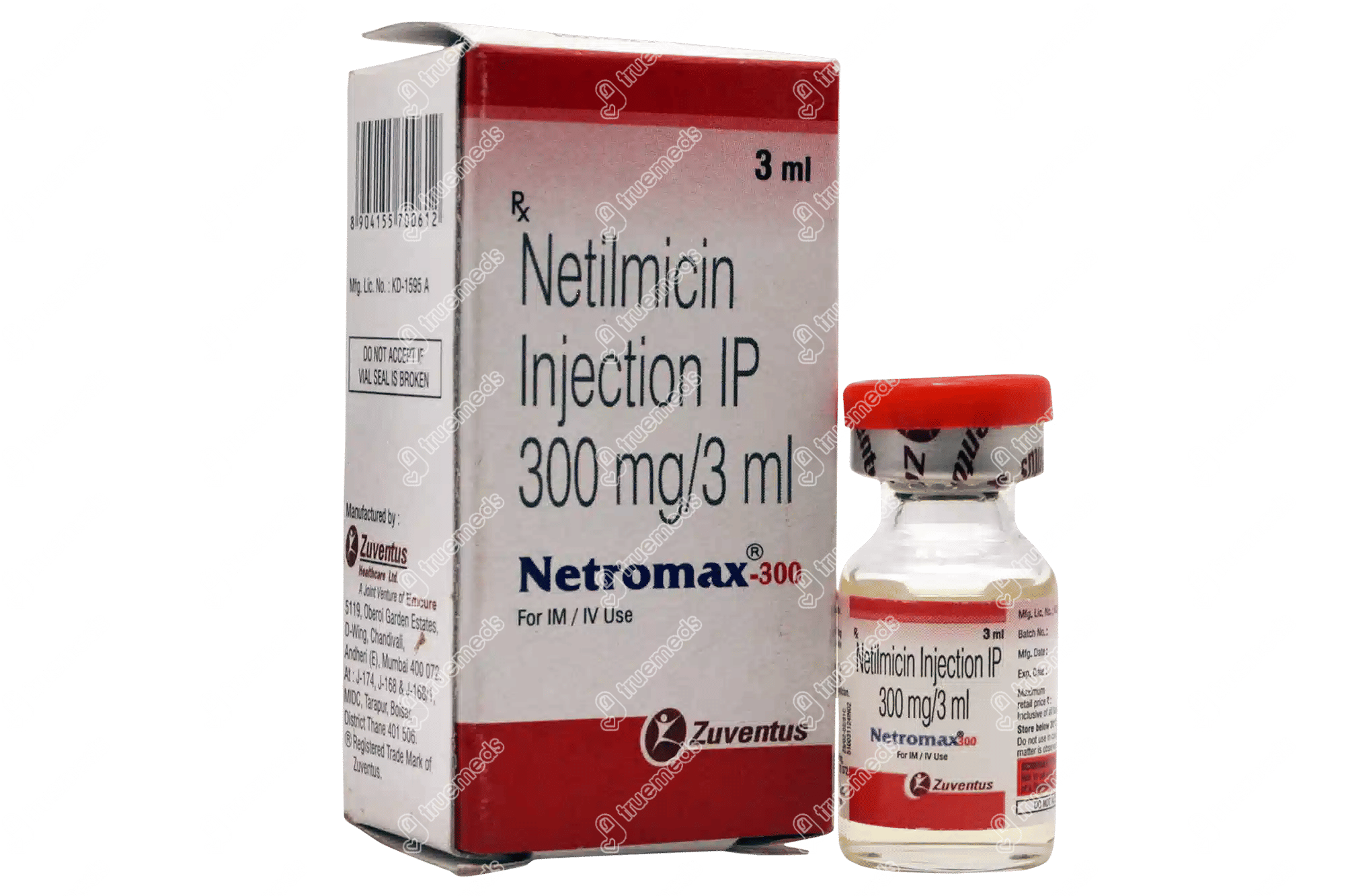 Netromax 300 Mg Injection 3 Ml - Uses, Side Effects, Dosage, Price ...