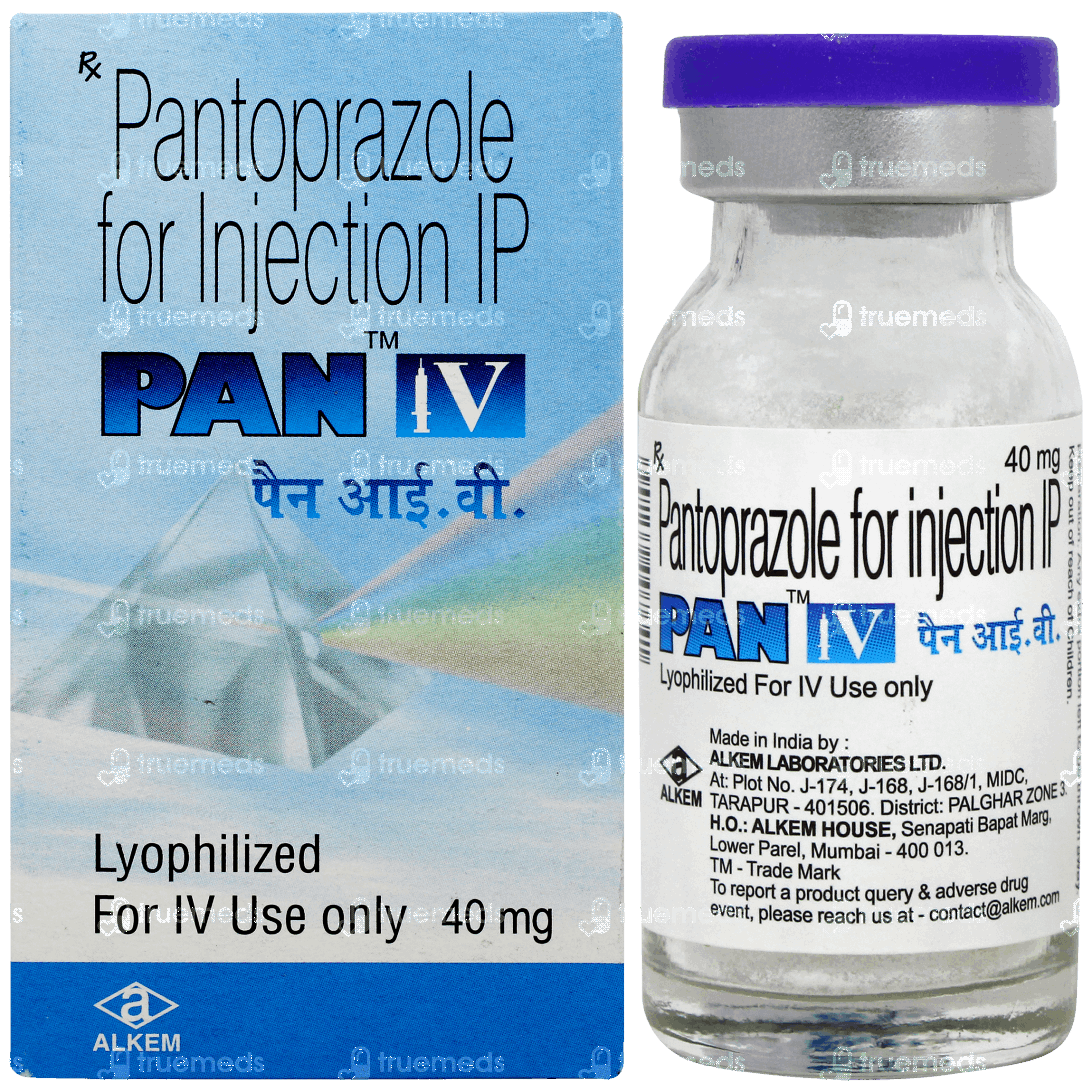 Pan Iv Injection 1: Uses, Side Effects, Price & Substitutes