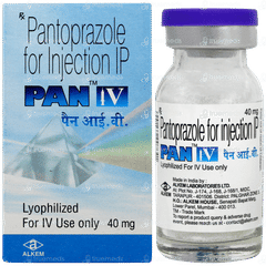 Pan Iv Injection 1: Uses, Side Effects, Price & Substitutes
