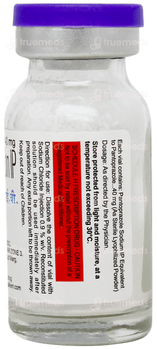 Pan Iv Injection 1: Uses, Side Effects, Price & Substitutes