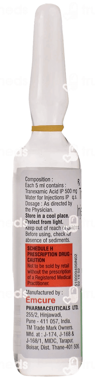 Pause 500 Mg Injection 5 Ml - Uses, Side Effects, Dosage, Price | Truemeds