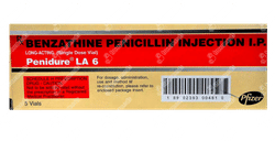 Penidure La 6 MIU Injection 1 ML - Uses, Side Effects, Dosage, Price ...