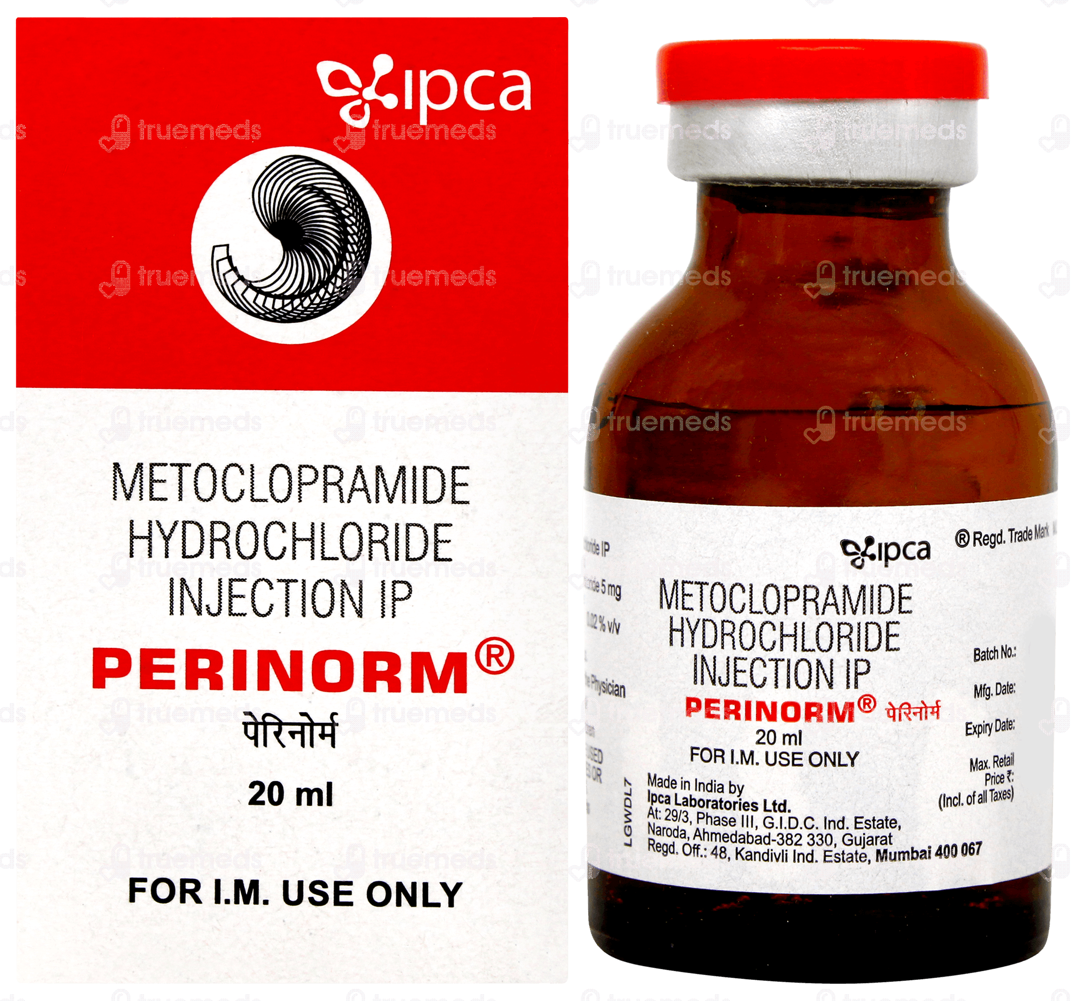 Perinorm 5 MG Injection 20 ML | Order Perinorm 5 MG Injection 20 ML ...