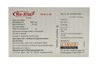 Rexite 1000 MCG Injection 1 ML | Order Rexite 1000 MCG Injection 1 ML ...