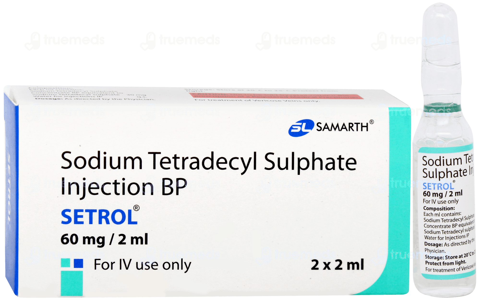 Setrol Injection 2 Ml - Uses, Side Effects, Dosage, Price | Truemeds