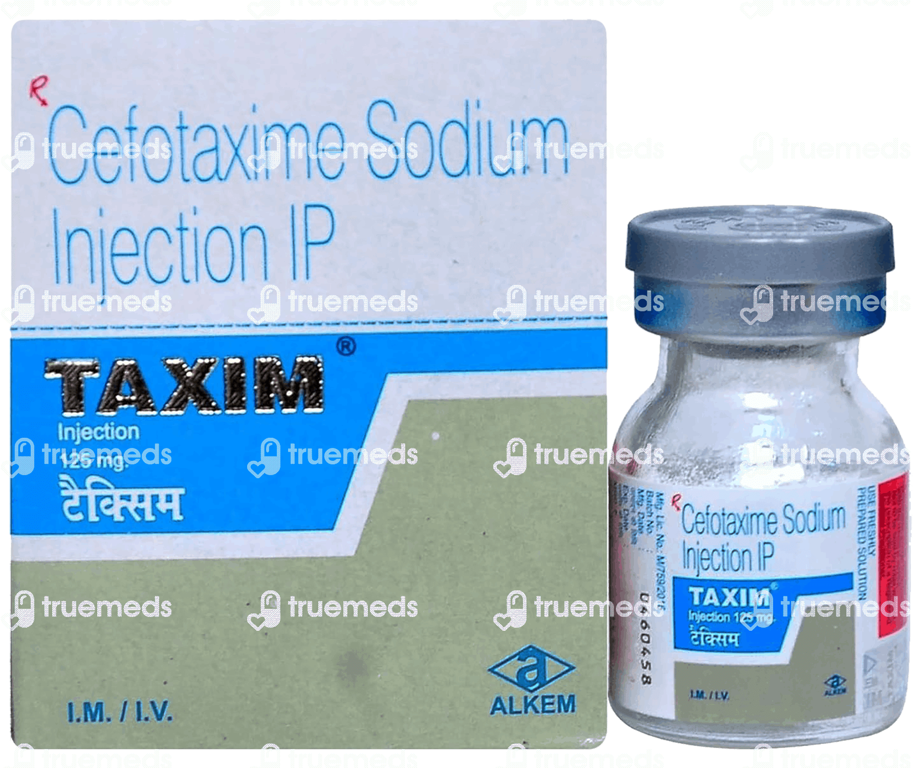 Taxim 125 Mg Injection 2 Ml - Uses, Side Effects, Dosage, Price | Truemeds
