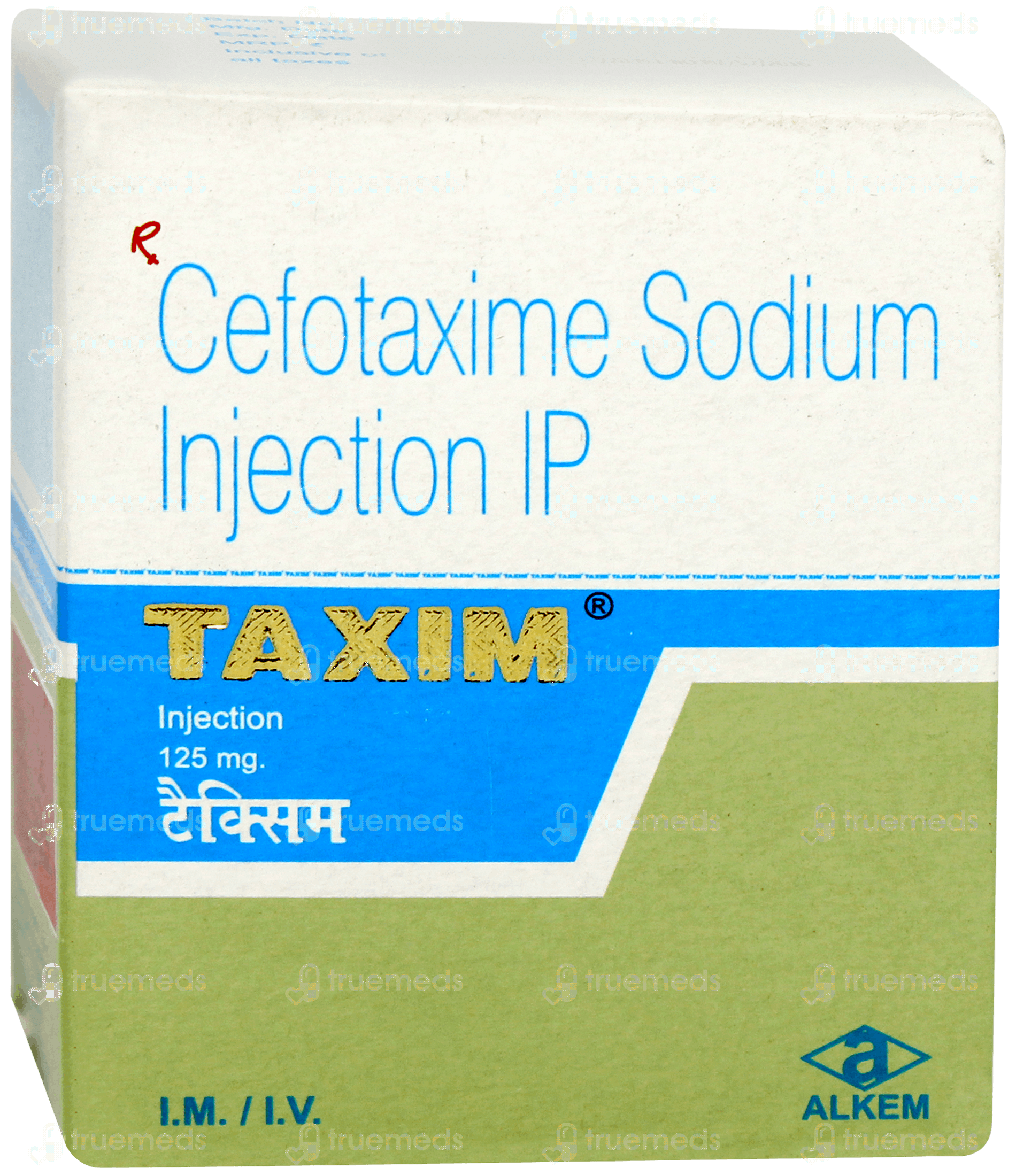Taxim 125 Mg Injection 2 Ml - Uses, Side Effects, Dosage, Price | Truemeds