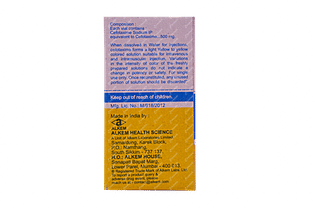 Taxim 500 Mg Injection 2 Ml - Uses, Side Effects, Dosage, Price | Truemeds