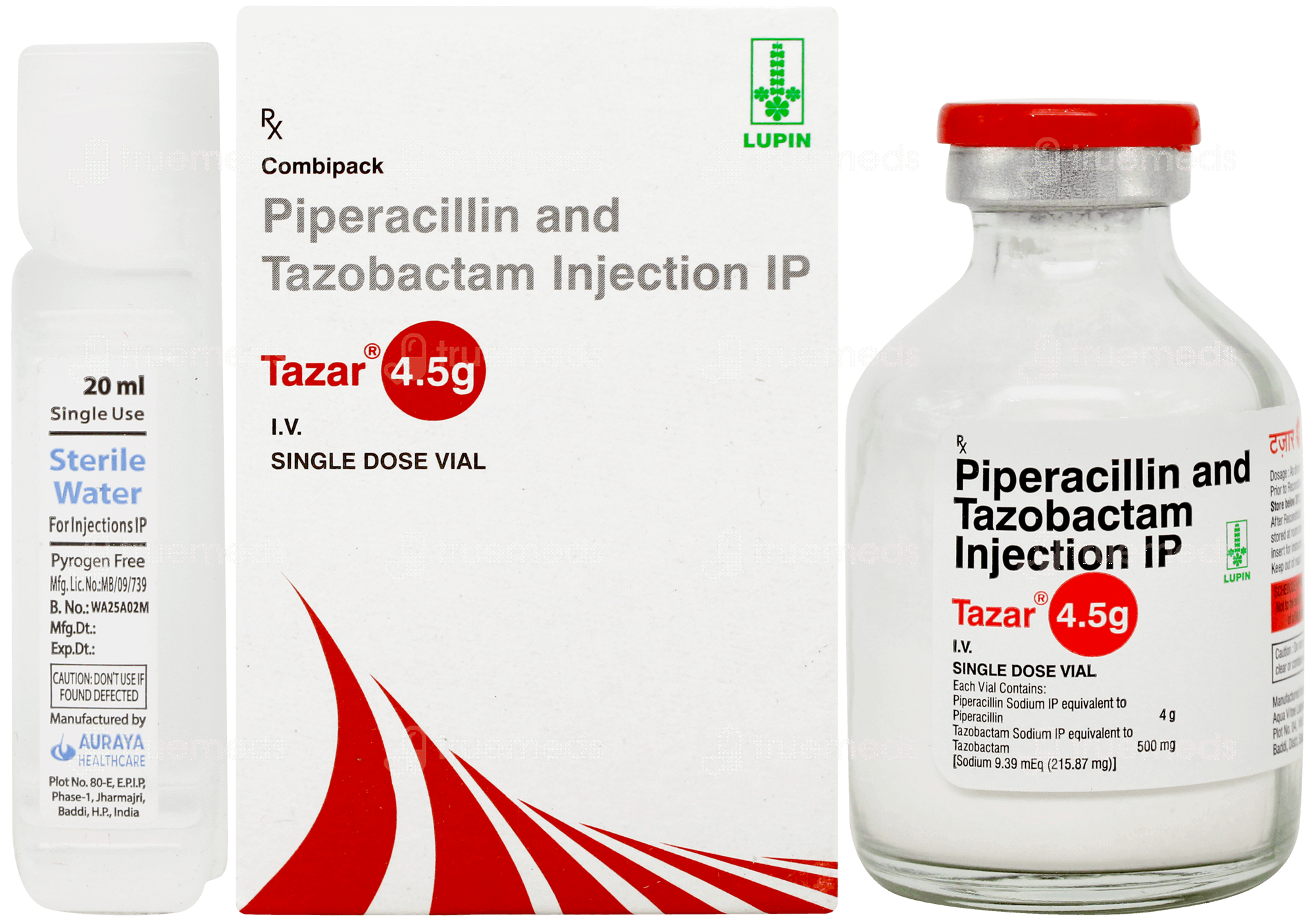 Tazar 4.5G Injection: Uses, Side Effects, Price & Substitutes