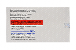 Terifrac 750 MG Injection 3 ML - Uses, Side Effects, Dosage, Price ...