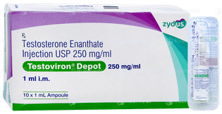 Testoviron Depot 250 Mg Injection 1 Ml - Uses, Side Effects, Dosage ...