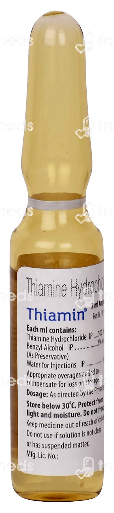 Thiamin Injection: Uses, Side Effects, Price & Substitutes