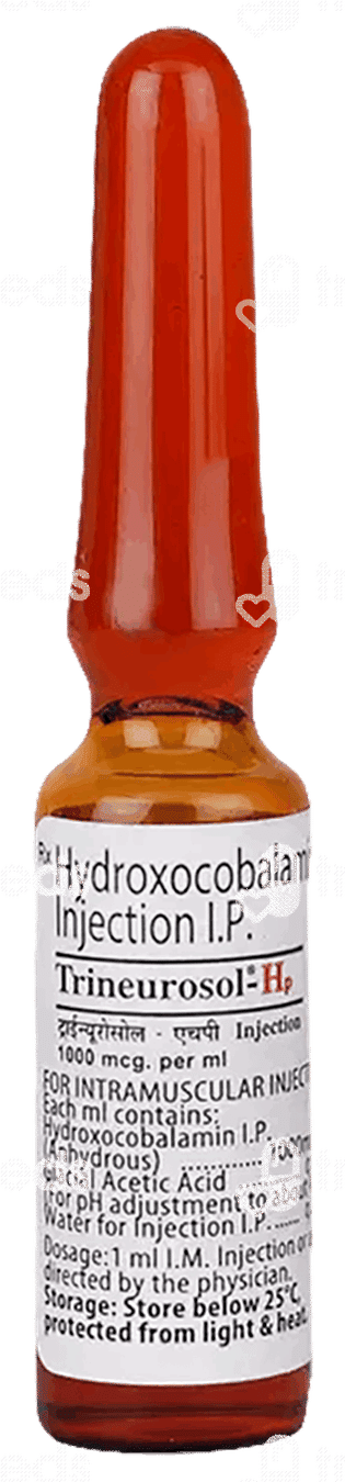Trineurosol Hp 1000 MCG Injection 1 ML | Order Trineurosol Hp 1000 MCG ...