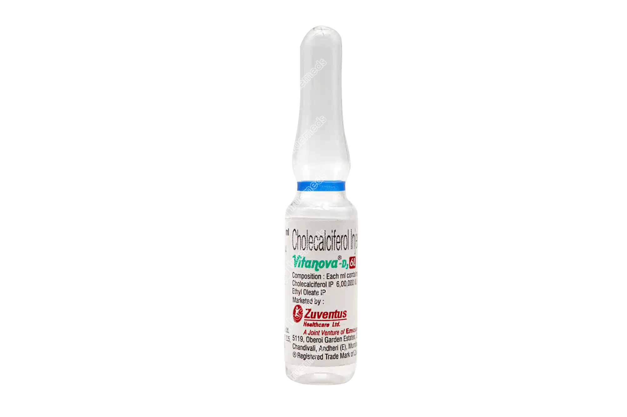 Vitanova D3 600000 IU Injection 1 ML | Order Vitanova D3 600000 IU ...