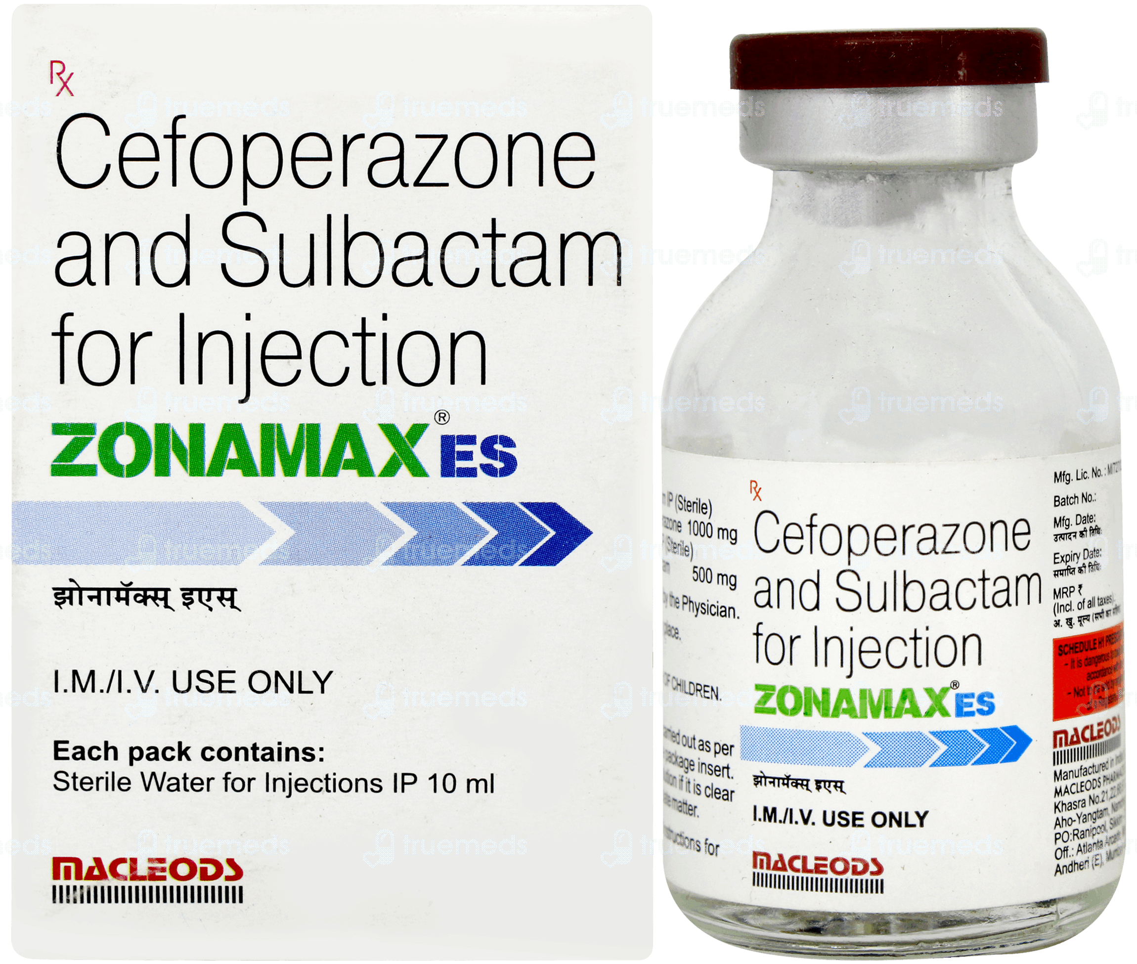 Zonamax Es 1000500 Mg Injection 10 Ml - Uses, Side Effects, Dosage ...