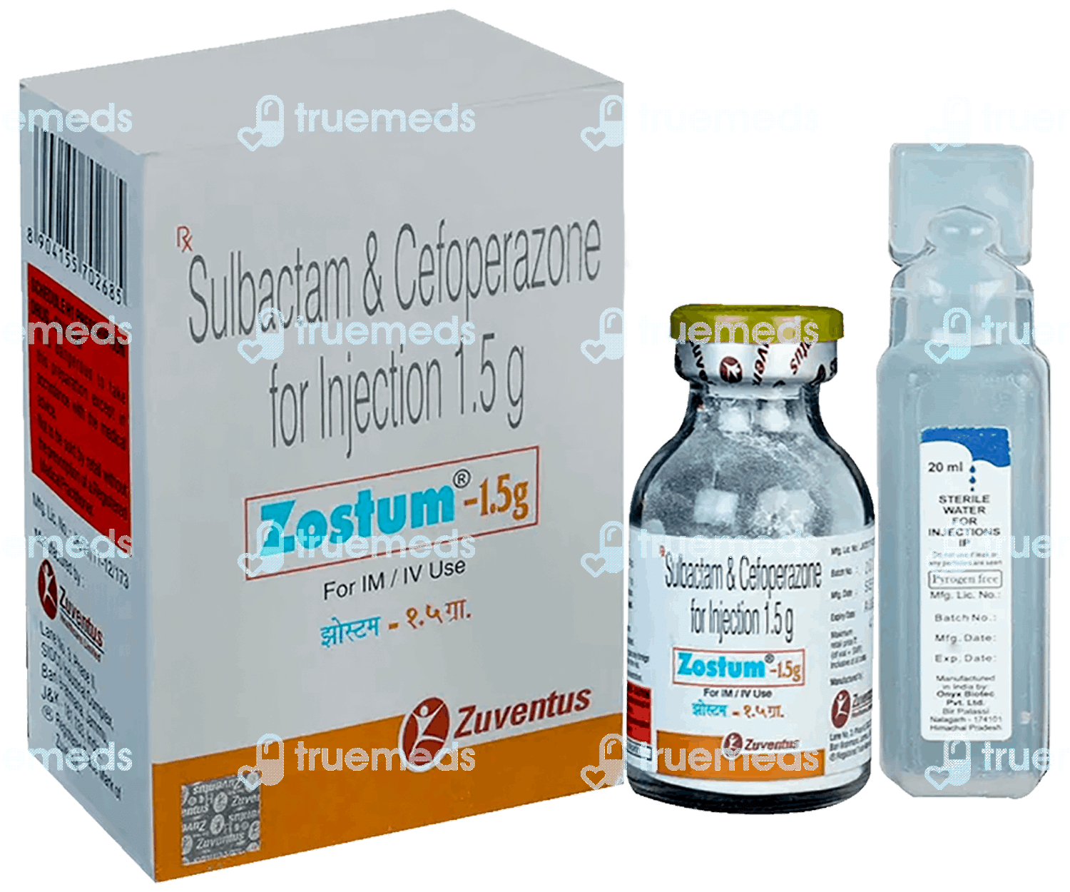 Zostum 1.5g Injection: Uses, Side Effects, Price & Substitutes