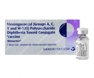 Menactra Injection 05 Ml - Uses, Side Effects, Dosage, Price | Truemeds