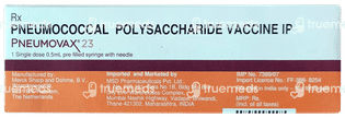 Pneumovax 23 Injection 05 Ml - Uses, Side Effects, Dosage, Price | Truemeds