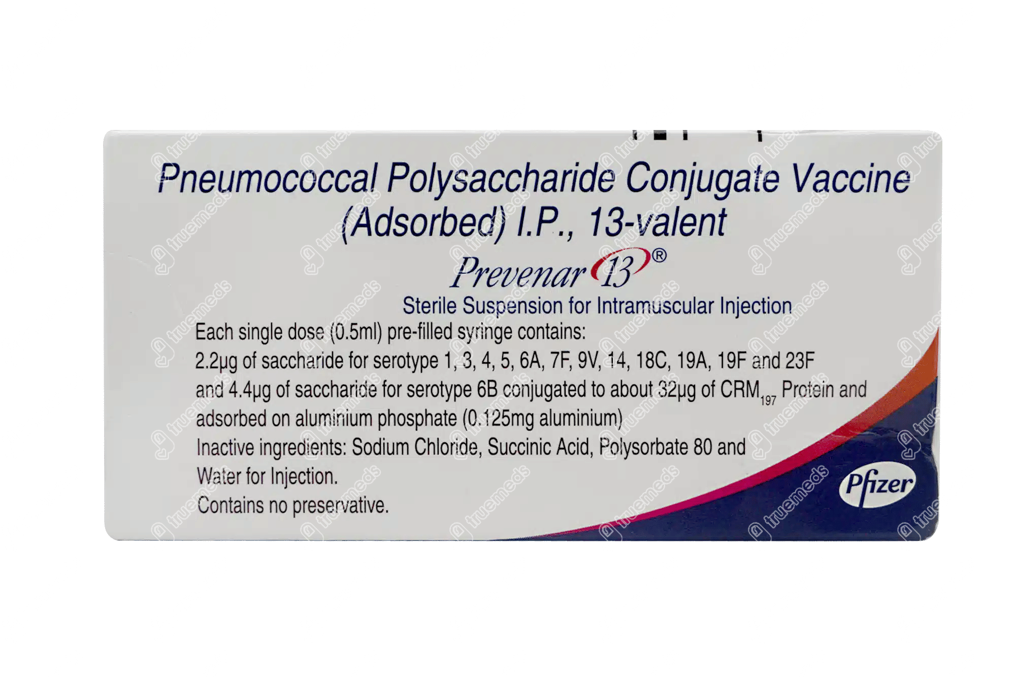 Prevenar 13 Injection - Uses, Side Effects & Dosage from Truemeds