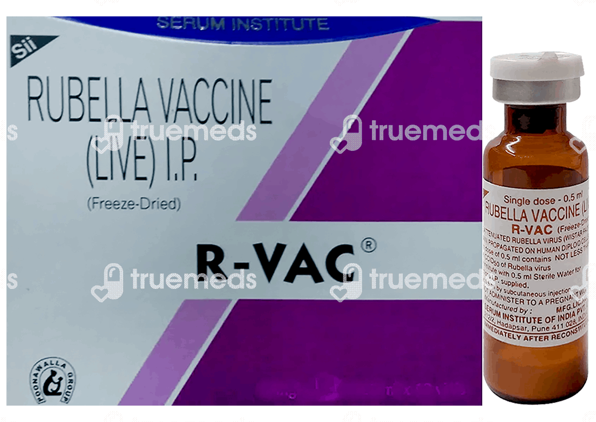 R Vac Injection 05 Ml - Uses, Side Effects, Dosage, Price | Truemeds