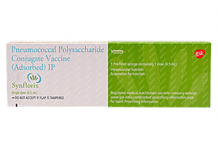 Synflorix Injection 1 - Uses, Side Effects, Dosage, Price | Truemeds