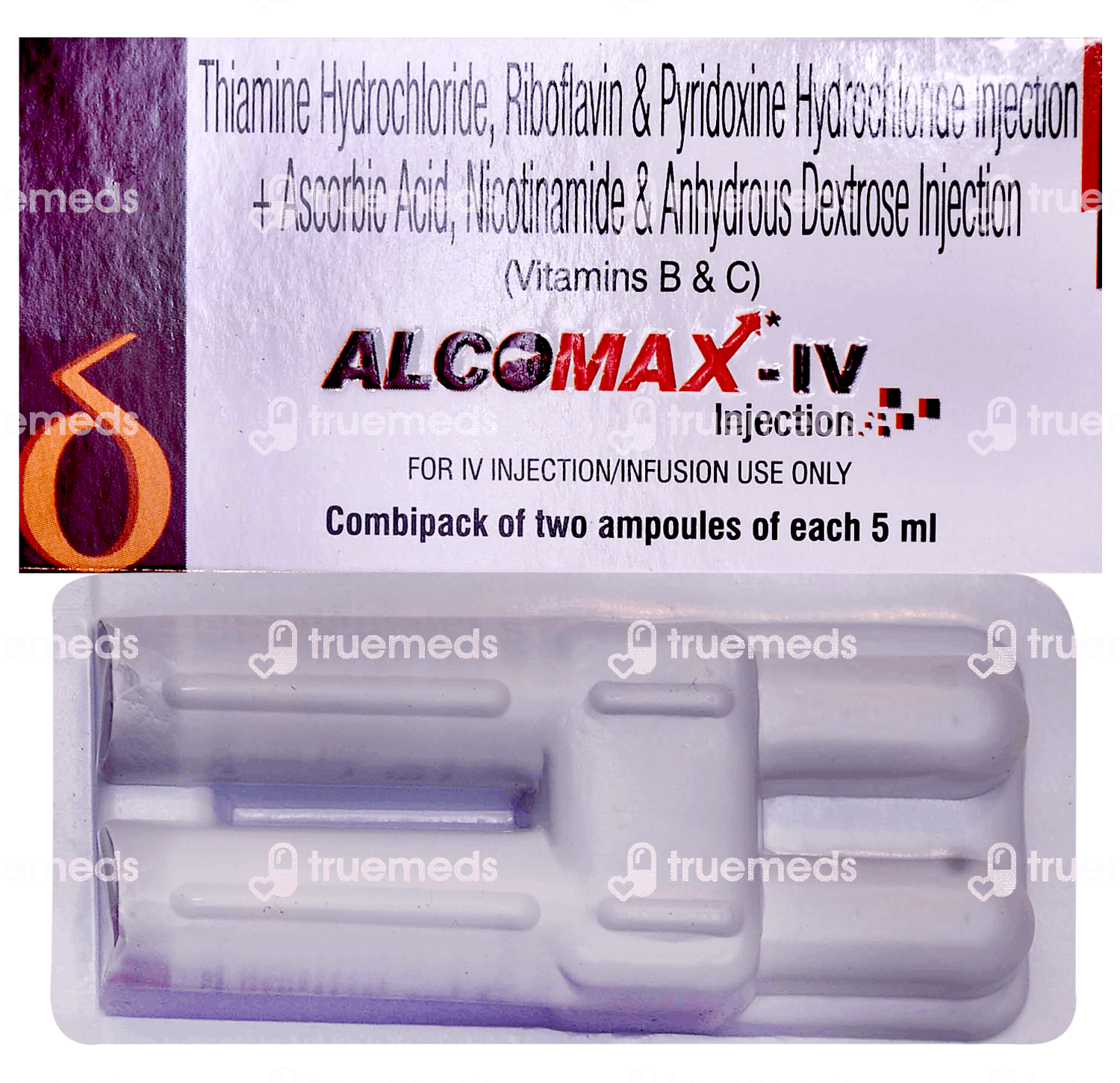 Alcomax Injection 2 Ml - Uses, Side Effects, Dosage, Price | Truemeds
