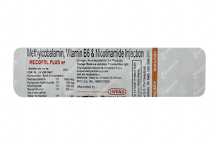 Mecofol Plus Nf Injection 2 Ml - Uses, Side Effects, Dosage, Price ...