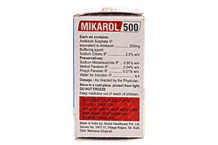 Mikarol 500 Mg Injection 2 Ml - Uses, Side Effects, Dosage, Price ...